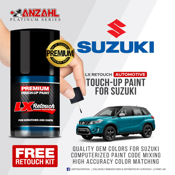 [SUZUKI] PAINT REPAIR KIT CAR TOUCH UP PAINT FIX SCRATCH REMOVAL LX ...