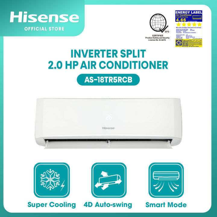 Hisense Inverter Split 2HP Aircon | Lazada PH