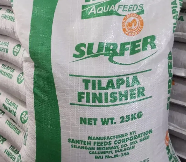 Tateh Aquafeeds Surfer Finisher 1kg Tilapia Catfish (Hito) Milkfish Koi ...