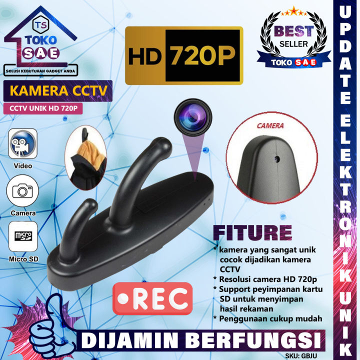 Hidden Spy IP Camera Gantungan Pakaian Kamera Clothes Hanger HD Spycam Deteksi Gerak Motion ...