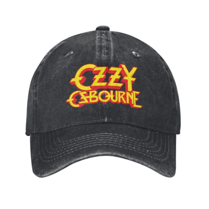 Custom Heavy Metal Rock Ozzy Osbourne Baseball Cap Sun Protection ...