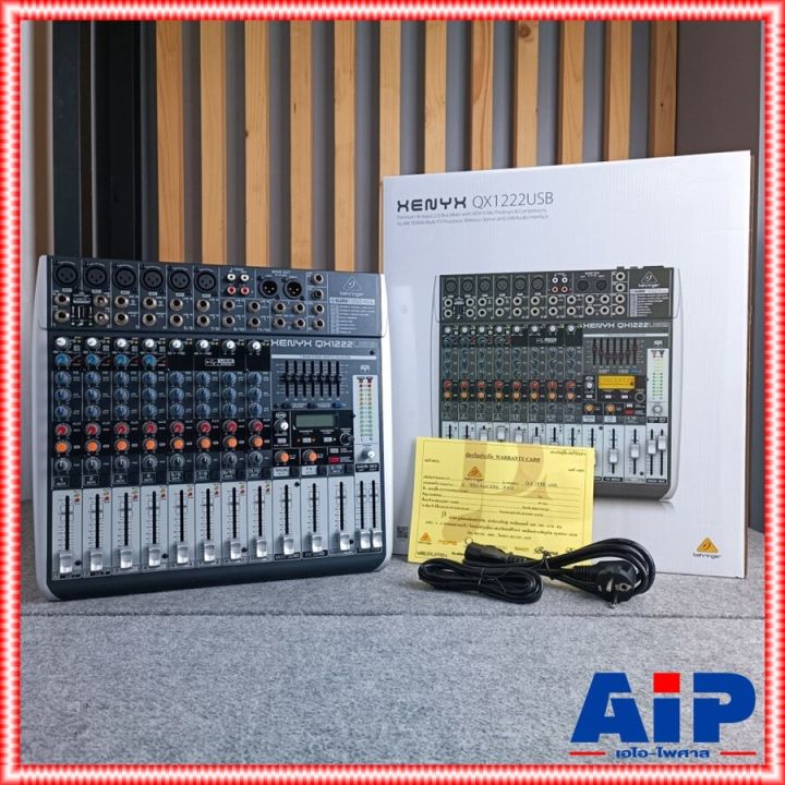 BEHRINGER QX-1222USB mixer MIX QX1222USB QX 1222USB เครื่องเสียง ...