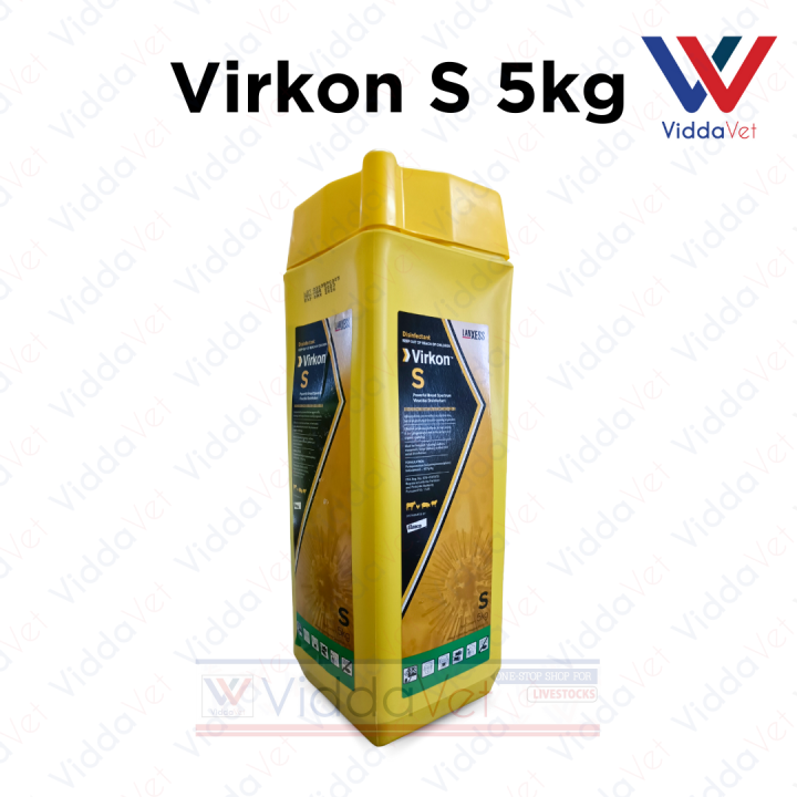 5kg VIRKONS canister disinfectant Virkon solution Virkon-S disinfectant ...