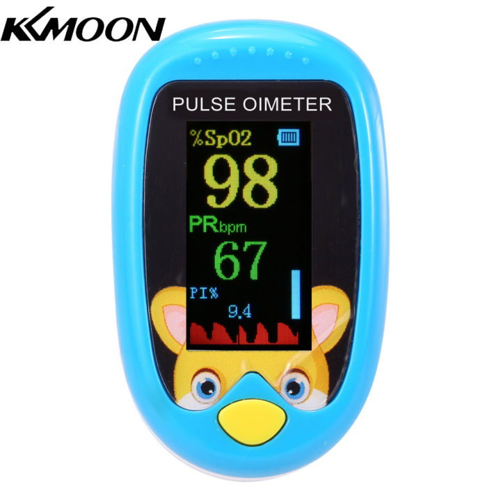 KKmoon Children Pulse O-ximeter Fingertrip Mini SpO2 Monitor Oxygen ...