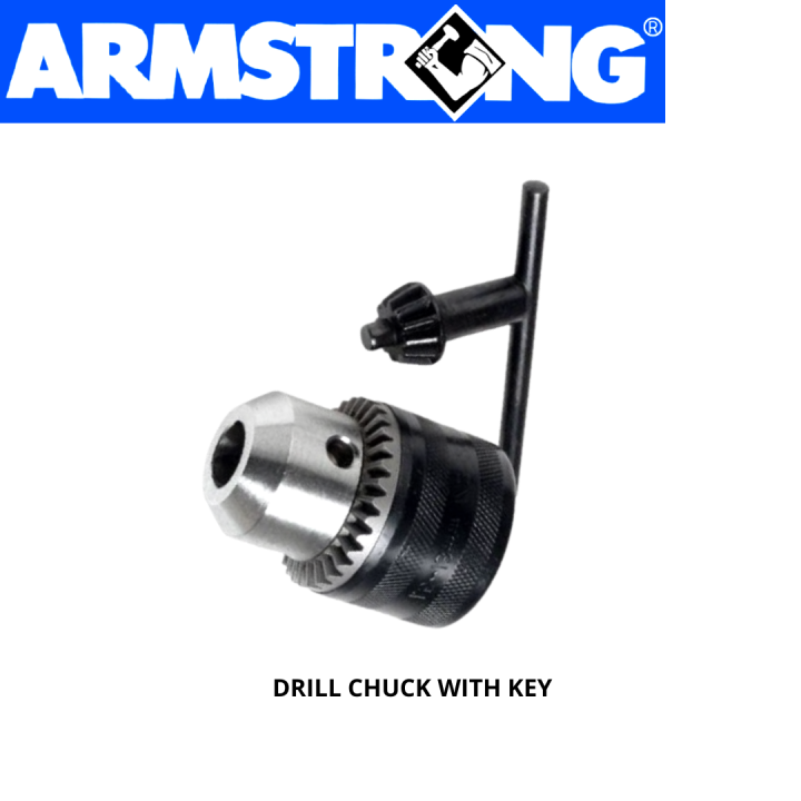 Total Tools Hardware Affordable High Quality ARMSTRONG DRILL CHUCK WITH ...