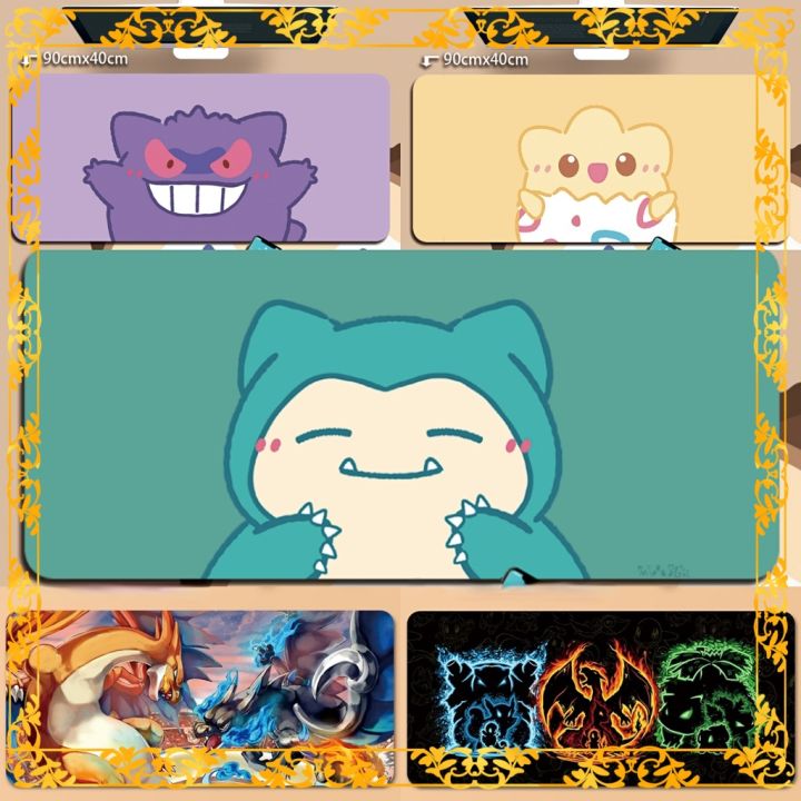 psyduck Pokémon Mouse Pad Eevee Anime Gengar Computer Pad Togepi New ...