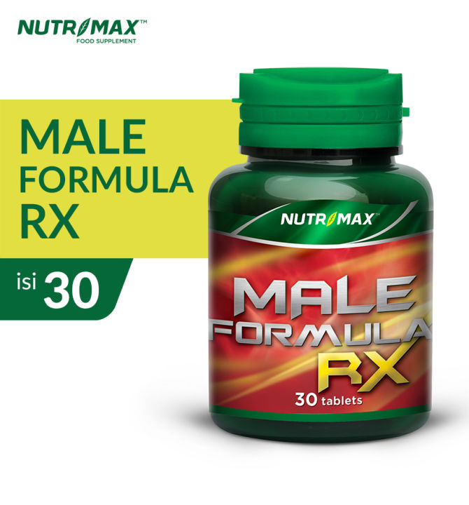 Nutrimax Male Formula RX Isi 30 | Lazada Indonesia