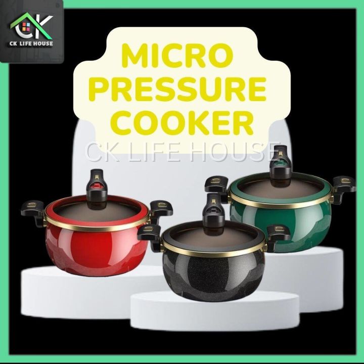 (🇲🇾HIGH QUALITY) 7L Enamelled Micro Pressure Pot / Modern Enamelled Pot ...