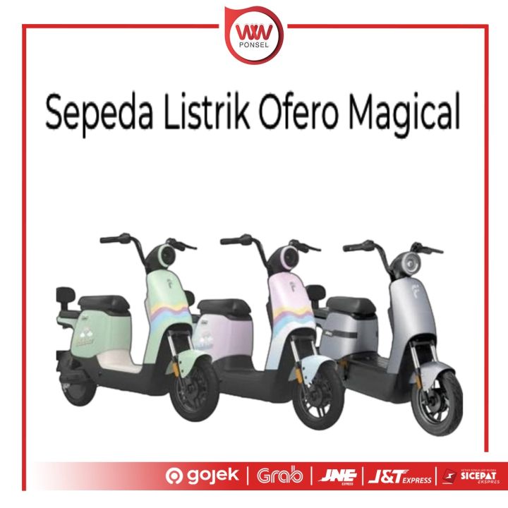 Sepeda Listrik Ofero Magical Power 500W Sepeda Motor Listrik Ofero ...