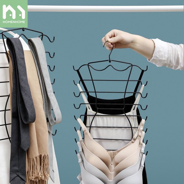 Homenhome Bra Hanger Vest and Underwear Hanger Wardrobe Storage Tool ...