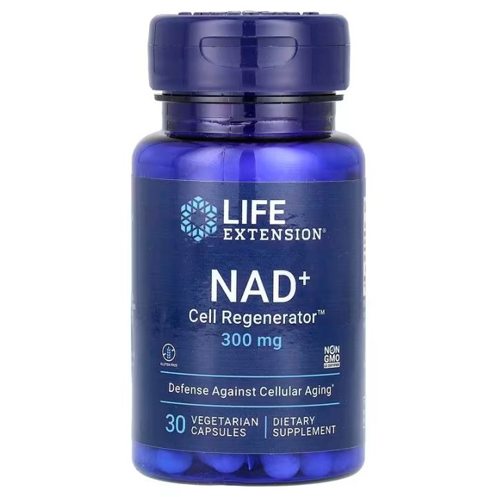 NAD+ Cell Regenerator, Nicotinamide Riboside, 300 mg, 30 Vegetarian ...