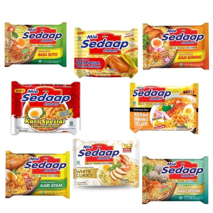Mie Sedaap KUAH 1 bungkus Rasa | Lazada Indonesia