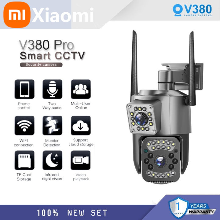 CCTV Dual Lens buy 1take 1 8K 1080P Ultra HD 360° Degree Rotation ...