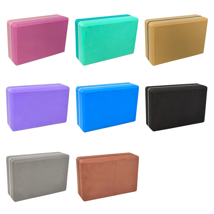 Firmly Exercise Cubes Simple Shape Textured Grip Textured Fitness Brick ...