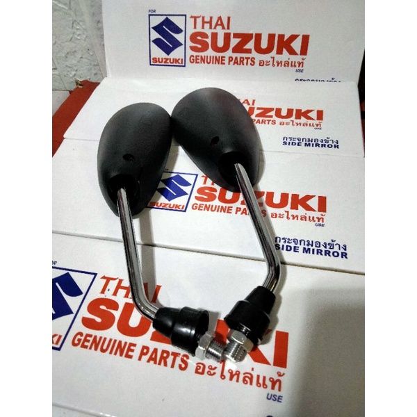 SUZUKI STOCK SIDE MIRROR BIG THREAD FOR RAIDER 150 CARBFI | Lazada PH