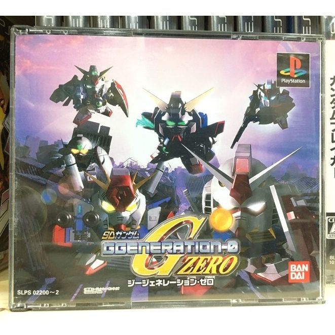 แผ่นแท้ [PS1] SD Gundam G Generation Zero (Japan) (SLPS-02200~2) 0 ...