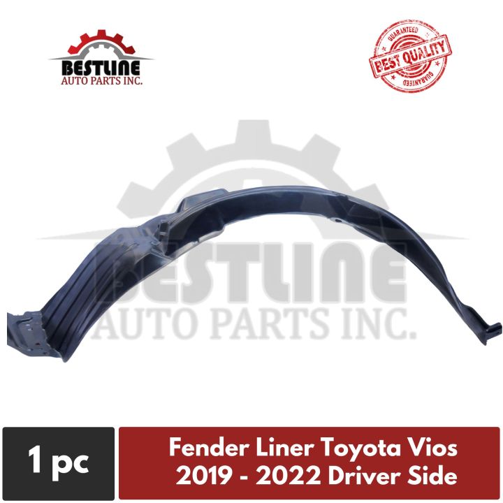 Fender Liner Driver Side (Left Side) for Toyota Vios Third Generation ...