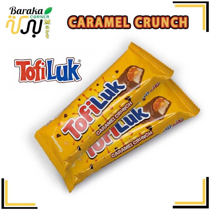 Tofiluk Chocolate Carmel Crunch TWO FINGERS Arab Coklat Saudi | Lazada