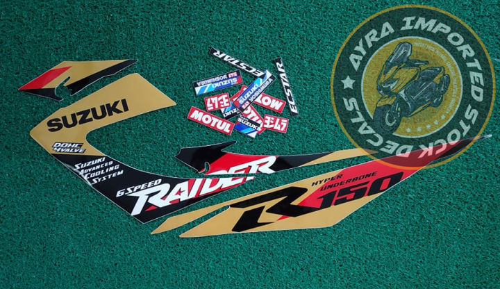 SUZUKI RAIDER 150 REBORN/RELOADED LOCAL MADE Decal/Sticker | Lazada PH