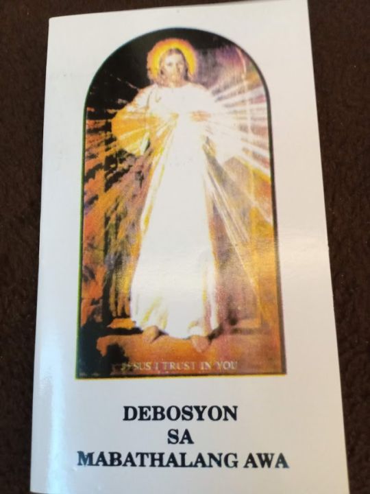 Novena Tagalog Debosyon sa Mabathalang Awa Dakilang Awa Divine Mercy ...