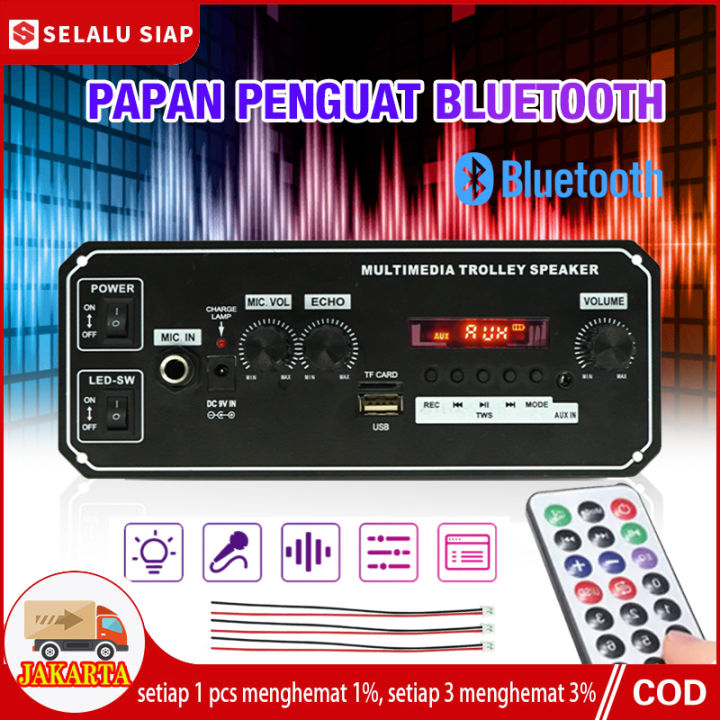 AMPLI Power Amplifier MP3 Bluetooth Module BOARD 7.4V speaker 8-12 inch ...