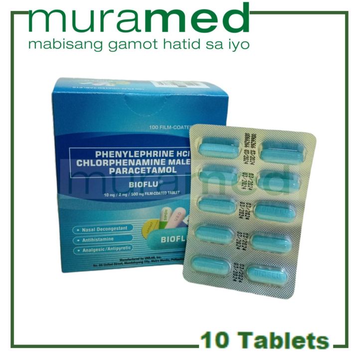 Bioflu Tablet 10's | Lazada PH