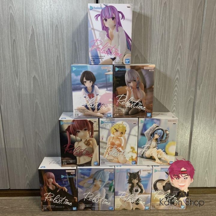 [Pre-Order/พร้อมส่ง] ฟิกเกอร์แท้💯 Hololive - Relax Time (Bandai Spirits) ฟิกเกอร์โฮโลไลฟ์ ...