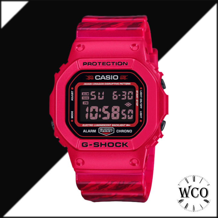 [WCO] DW-5600JAH24-4D x Casio G-Shock ft. Dragon Disruptive Pattern Men ...
