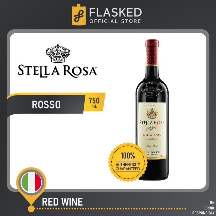 Stella Rosa Rosso Red Wine 750ml | Lazada PH