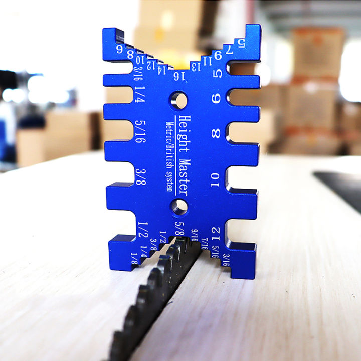 Woodworking Tenon Caliper Measuring Ruler High Precision Metric ...