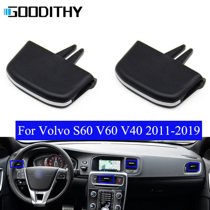 Front Left Right Air Conditioner AC Vent Outlet Clips Slider For Volvo ...