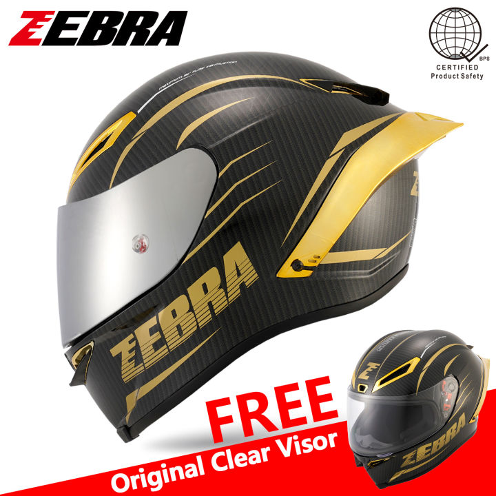 ZEBRA 795 Motorcycle Helmets Full Face Motor Helmet Single Visor ...