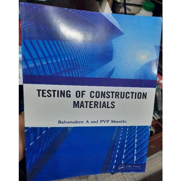 BOOKS Testing of Construction Materials 2021 | Lazada PH