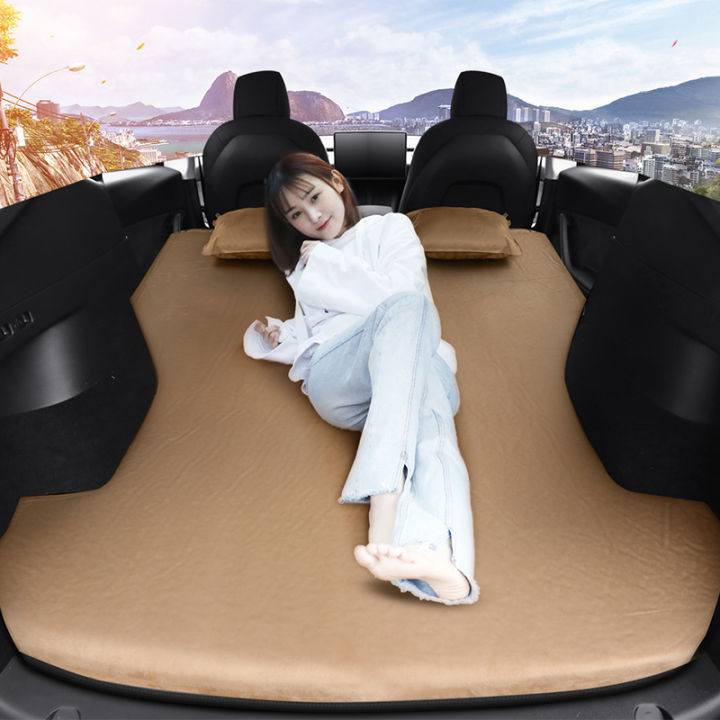 Tesla Model3 car inflatable bed modelX S Y car suv travel bed trunk ...