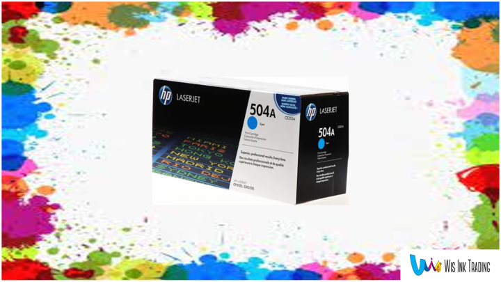 HP 504A Cyan Original LaserJet Toner Cartridge (CE251A) | Lazada PH