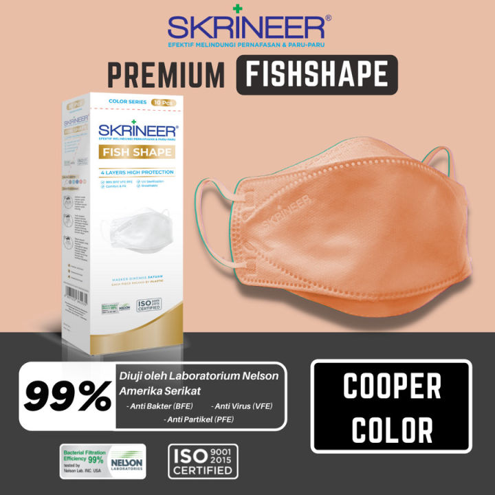 SKRINEER FISH SHAPE COOPER 10'S (COOPER) | Lazada Indonesia