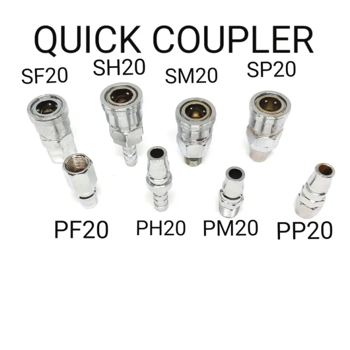 TERMURAH | Tekiro Quick Coupler Connector Angin Neple Kompresor ...