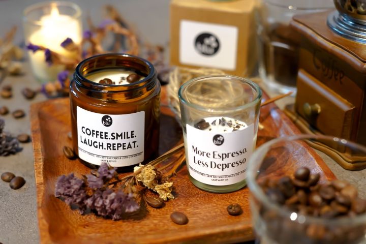 BLU Coffee Scented Candle 30g | Lazada PH