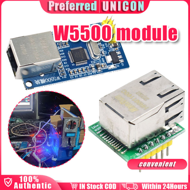 Smart Electronics USR-ES1 SPI to LAN W5500 Chip Hardware TCP/IP 51/STM32 Microcontroller 3.3V ...