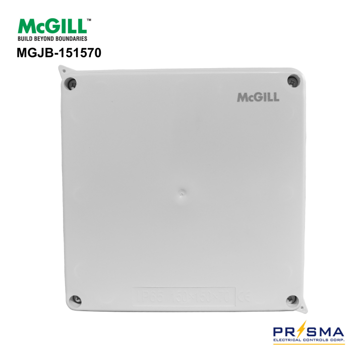 McGILL Weatherproof Junction Box 150x150x70mm MGJB-151570 (WHITE ...