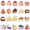 10/40PCS Sweetmeats Dessert Cake Cartoon Snack Cute Stickers Kawaii ...