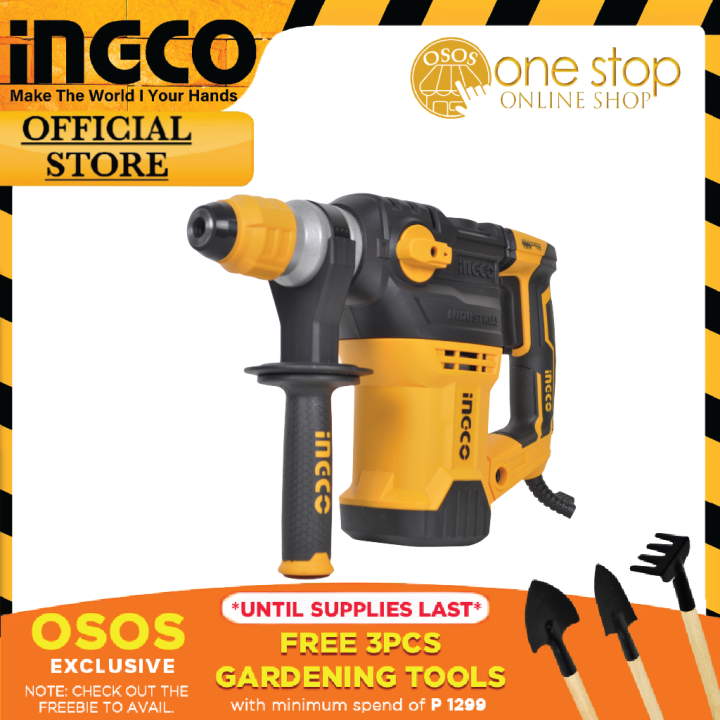 INGCO Industrial Rotary Hammer Drill / Chipping Gun RH150028 •OSOS ...