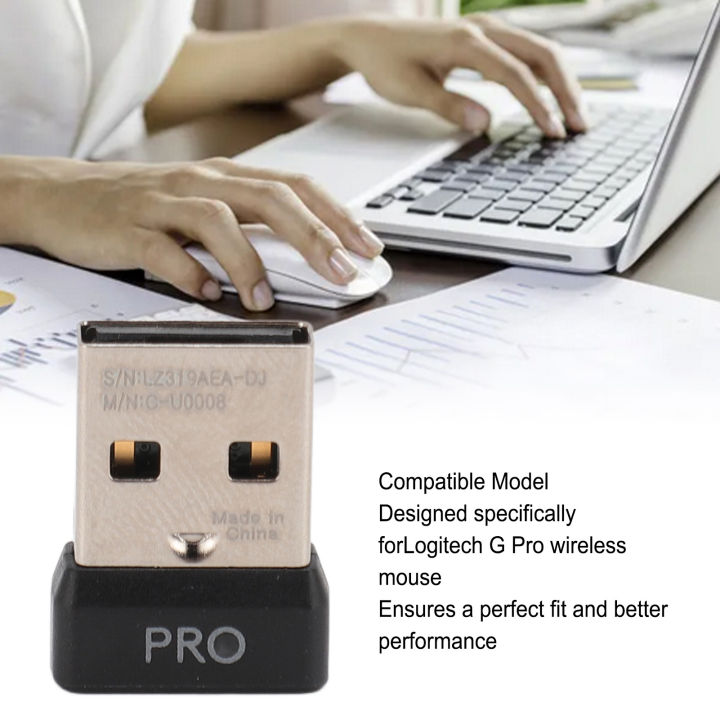 USB Mouse Receiver Plug and Play Replacement Mouse Receiver 2.4G for ...