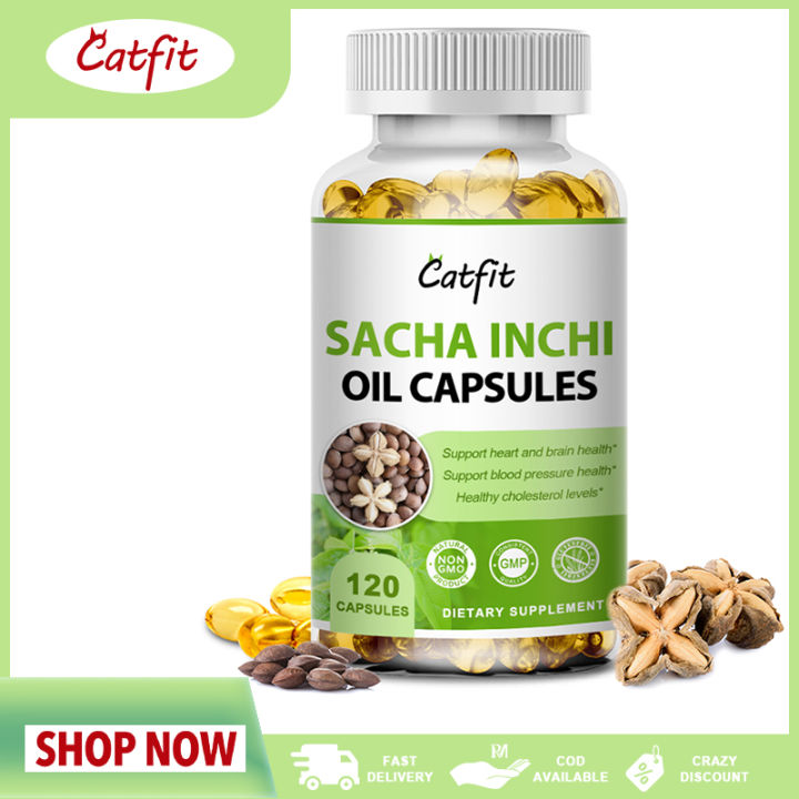 Sacha Inchi Oil Capsules 600mg Rich Source of Flaxseed Oil Essential ...