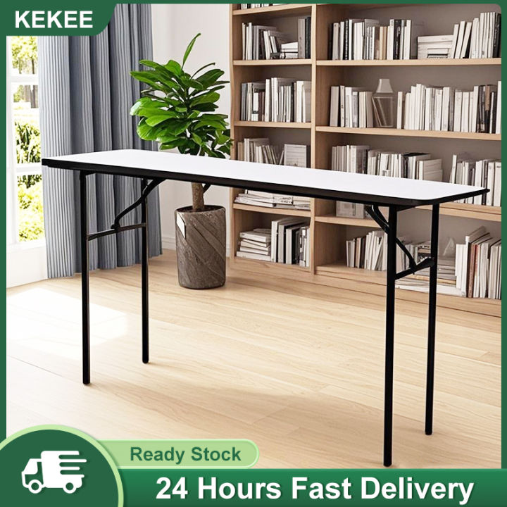 KEKEE Folding Table No Installation Required Study Table Writing Table ...
