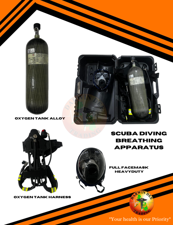 SELF-CONTAINED BREATHING APPARATUS SCUBA (COMPLETE SET) | Lazada PH