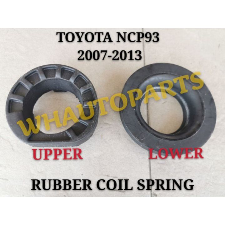 COIL SPRING RUBBER (GOOD QUALITY) (REAR/UPPER/LOWER) TOYOTA VIOS NCP93 ...