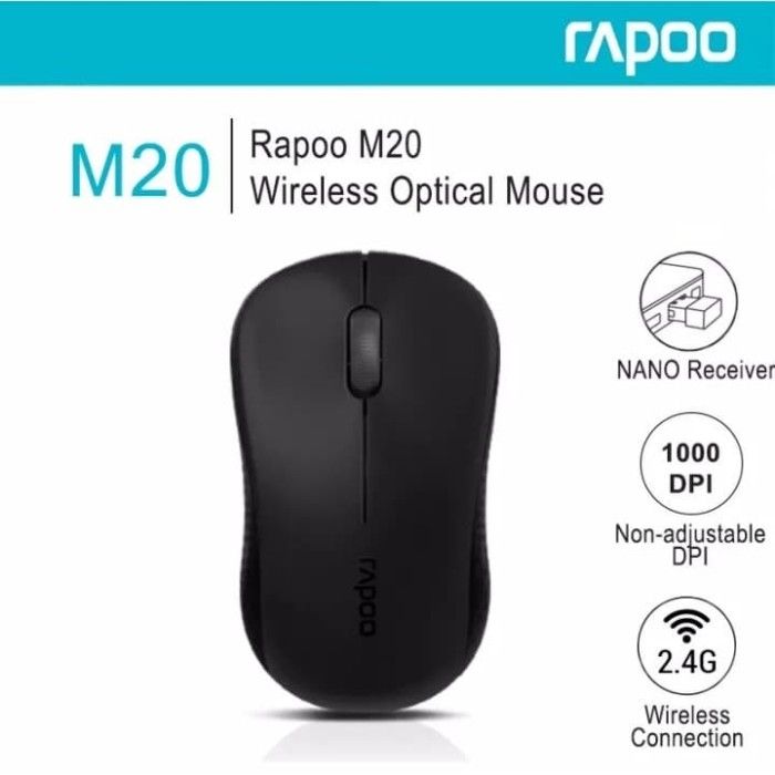 Rapoo M20 Plus Silent Wireless Optical Mouse | Lazada PH