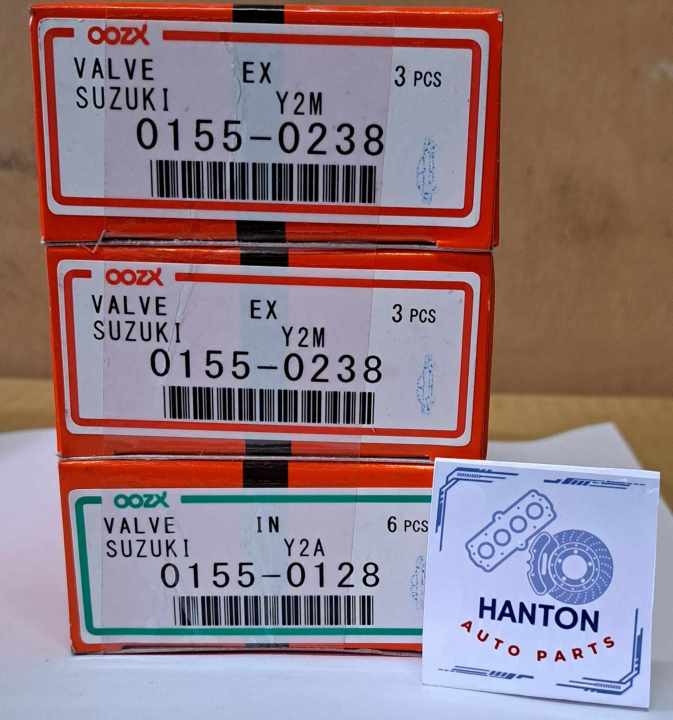 FUJI ENGINE VALVE FOR SUZUKI F6A (0155-0128; 0155-0238) SOLD PER SET ...