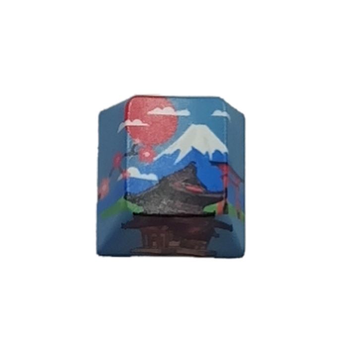 R4 Keycap Cherry Profile Dip Dye Sculpture PBT Keycap for Mechanical ...